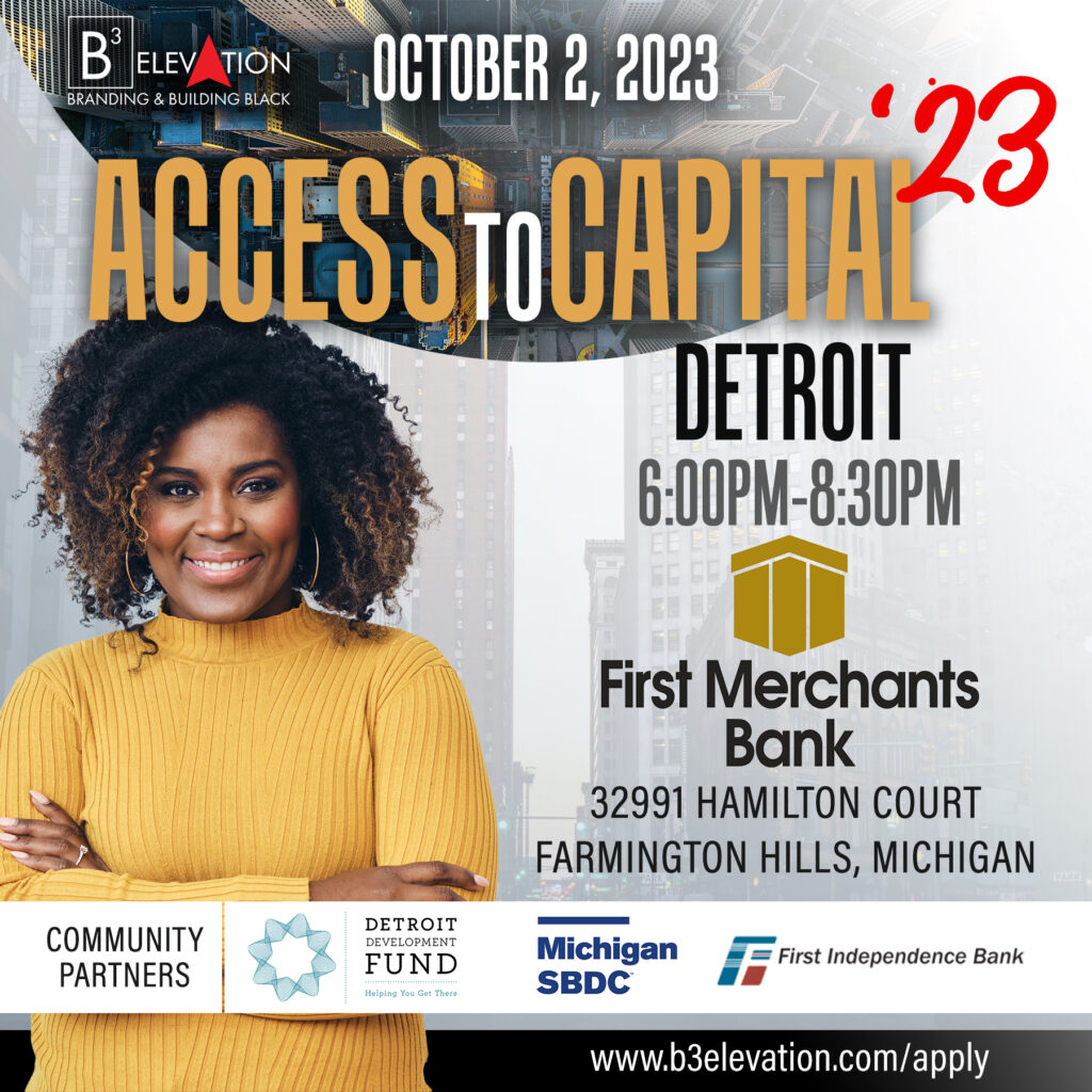 Access to Capital 2023 - B3 Elevation